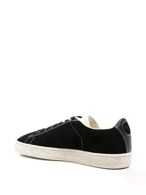 PUMA Suede Icons Logo-detail Sneakers - Black
