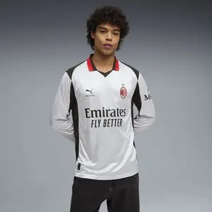 PUMA Ac Milan X Slam Jam Long Sleeve Jersey - Gray