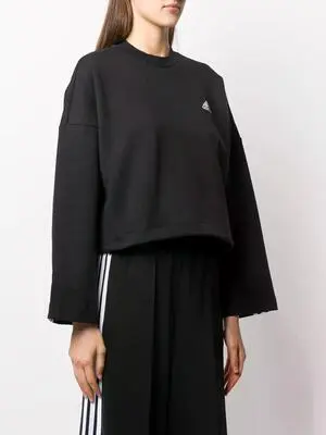 Adidas 3-stripes Cropped Sweatshirt