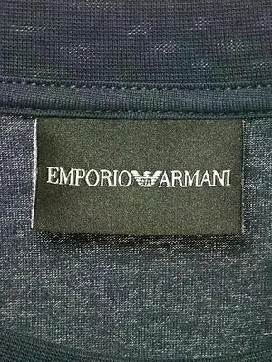 Emporio Armani Logo-appliqué T-shirt - Blue