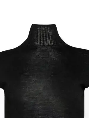 Rick Owens Turtleneck Knit Vest