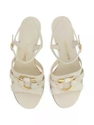 FERRAGAMO Gancini Ornament Sandals
