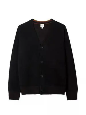 Paul Smith V-neck Buttoned Cardigan - Black