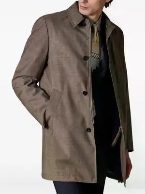 Paul Smith Wool Coat - Brown
