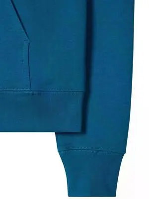 Paul Smith Zebra-patch Hoodie - Blue