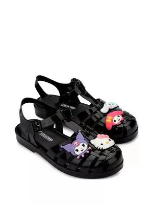 Melissa X Hello Kitty And Friends Possession Sandals - Black