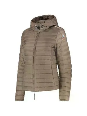 PARAJUMPERS Genie Hooded Quilted Jacket - Brown