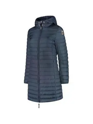 PARAJUMPERS Logo-patch Padded Coat - Blue