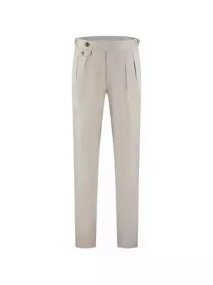 Brunello Cucinelli Button-embellished Trousers - Neutrals