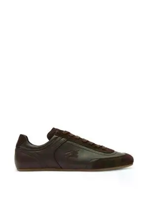 Burberry Leather Knight Runner Sneakers - Brown