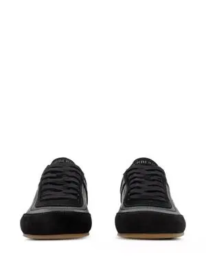 Burberry Leather Knight Runner Sneakers - Black