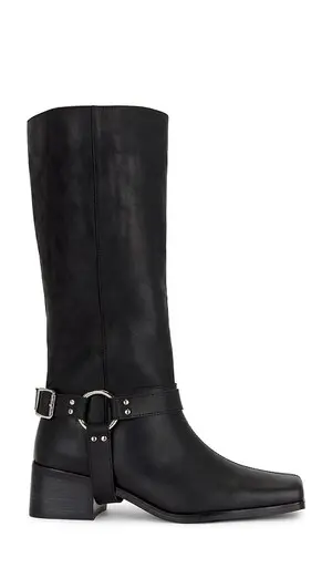 NAKEDVICE The Reese Moto Boot - Black