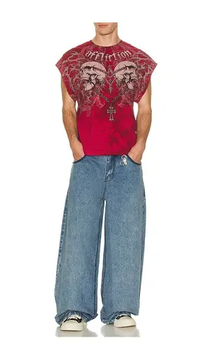 AFFLICTION Collapse Muscle Tee In . Also