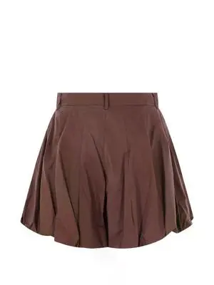 THELATEST Pleated Shorts - Brown