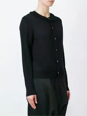 Comme Des Garçons Frill Neck Cardigan