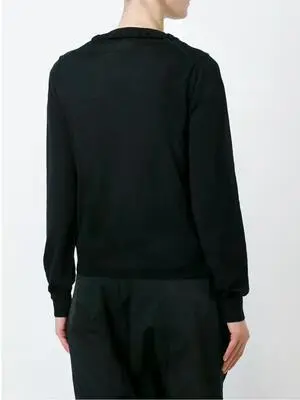 Comme Des Garçons Frill Neck Cardigan