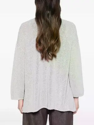 ANNE CLAIRE Three-quarter-sleeve Knit Cardigan