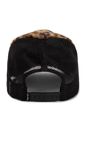 HAPPY CAPS Sherpa Meshback Cap - Brown