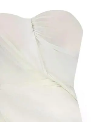 Blumarine Strapless Maxi Dress