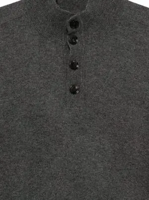 Brioni Mock-neck Sweater - Grey
