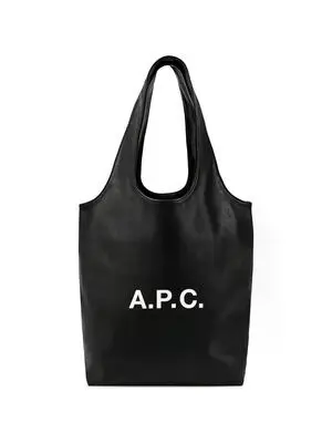 A.p.c. Logo Tote - Black
