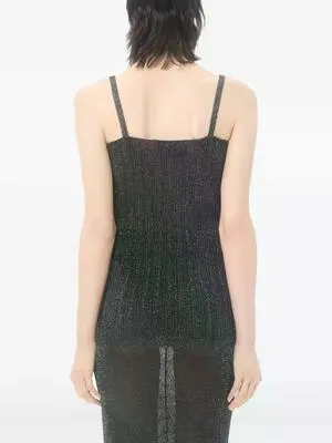 Valentino Garavani Lurex Knit Top - Black