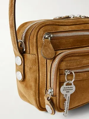 Acne Studios Suede Shoulder Bag