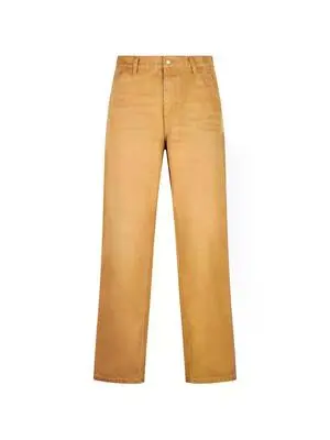 Carhartt Work In Progress Single Knee Straight Leg Jeans - Neutrals