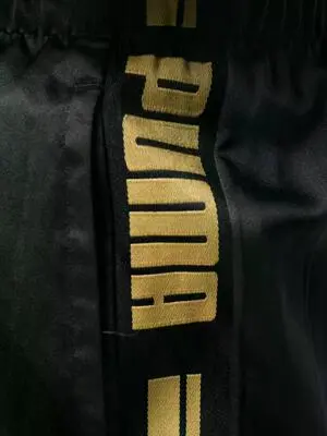 PUMA Side Stripe Track Pants - Black