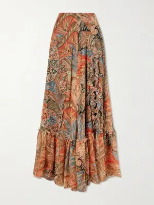 Etro Printed Maxi Skirt