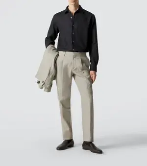 Zegna Linen Shirt - Black