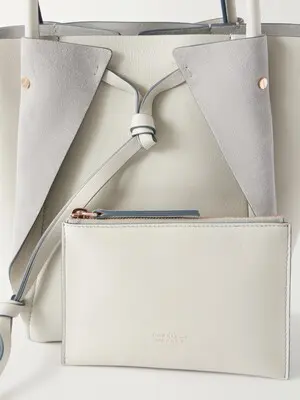 Gabriela Hearst Marija Small Leather Tote - Gray