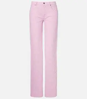 Gucci Gg Jacquard Straight Jeans