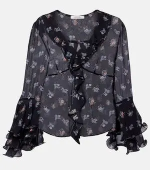 Dorothee Schumacher Floral Georgette Blouse