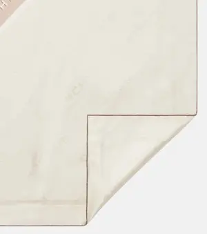 Givenchy Logo Silk Twill Scarf