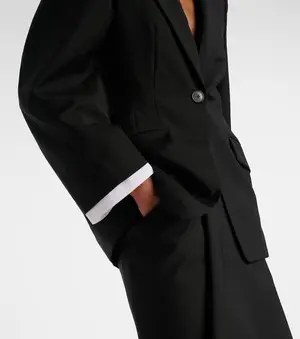 Givenchy Wool And Mohair Blazer