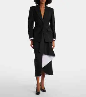 Givenchy Wool And Mohair Blazer