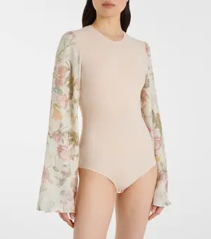 MAISON MARGIELA Floral Bodysuit