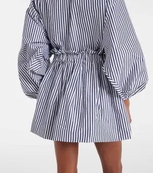 PATOU Striped Miniskirt - Blue