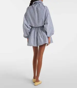 PATOU Striped Miniskirt - Blue