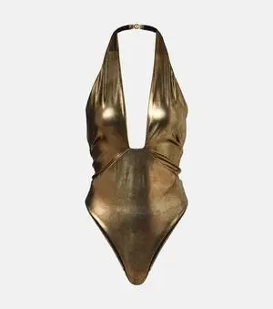Roberto Cavalli Halterneck Bodysuit