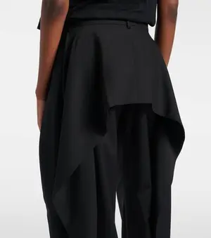Loewe Draped Wide-leg Pants