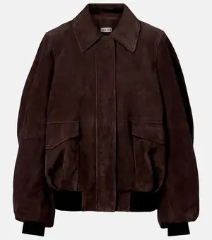 Loewe Suede Blouson Jacket