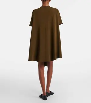 Loewe Draped Mini Dress - Green