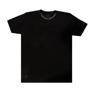 Chrome Hearts Collar Print T-shirt /brown