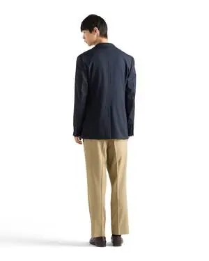Prada Slim-fit Silk Trousers