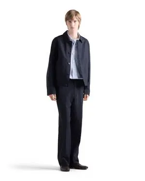 Prada Wool And Mohair Trousers