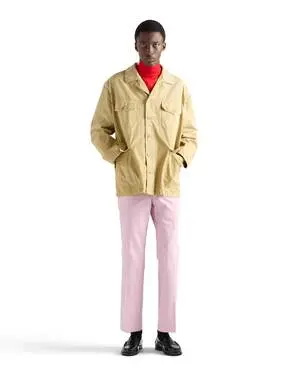 Prada Cotton Blouson Jacket - Neutral