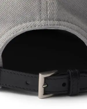 Prada Denim Baseball Cap - Grey