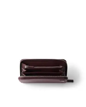 Prada Saffiano Wallet - Red